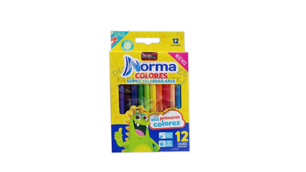 Colores Norma gigantes x12 PLU: 5264 – Fargoriente – Distribuciones